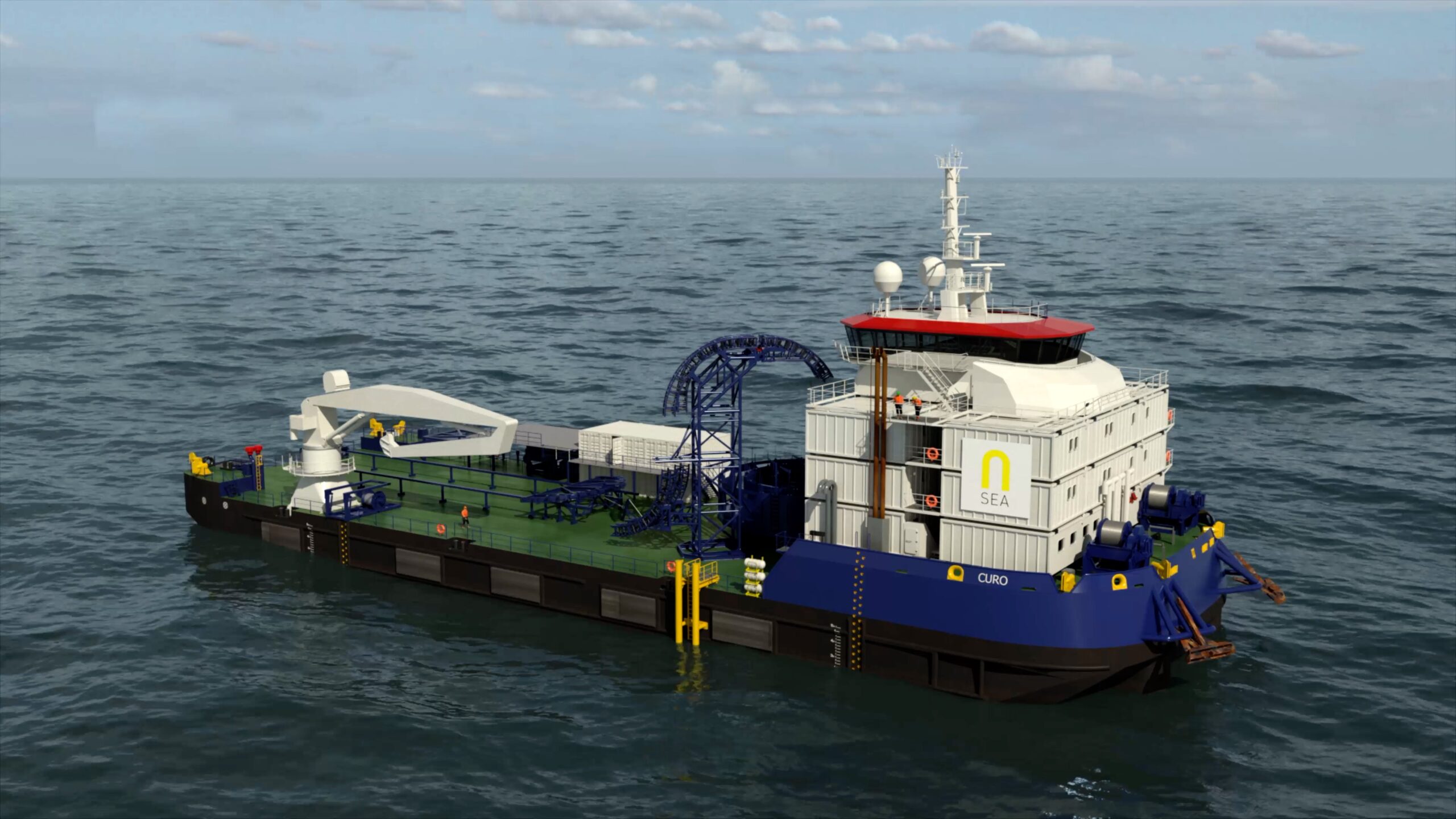 N-Sea Group presents the vessel CURO at WindEurope Annual Event in ...